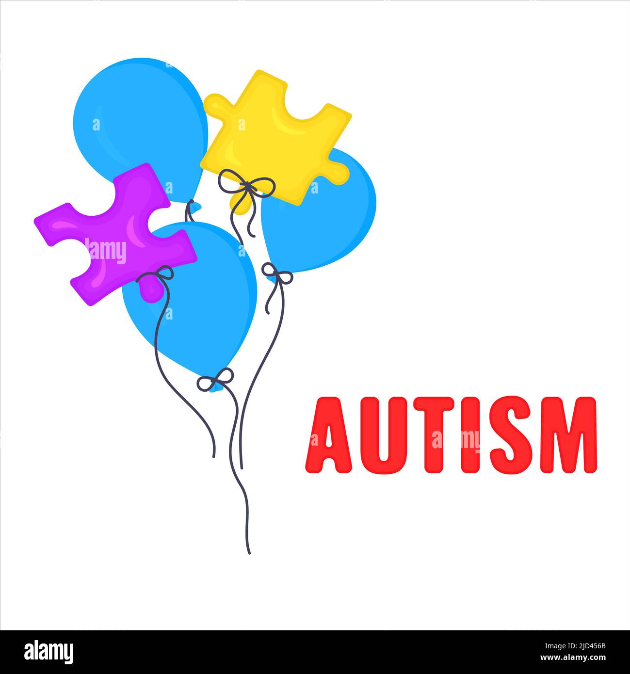 Autism, conceptual illustration Stock Photo - Alamy