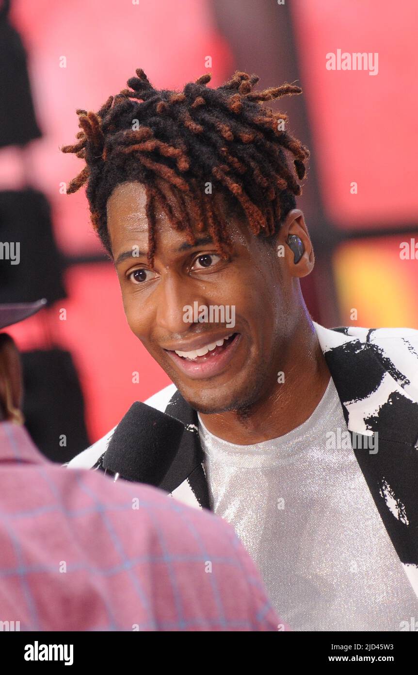 New York, USA. 17th June, 2022. Jon Batiste performs on 'Today' at ...