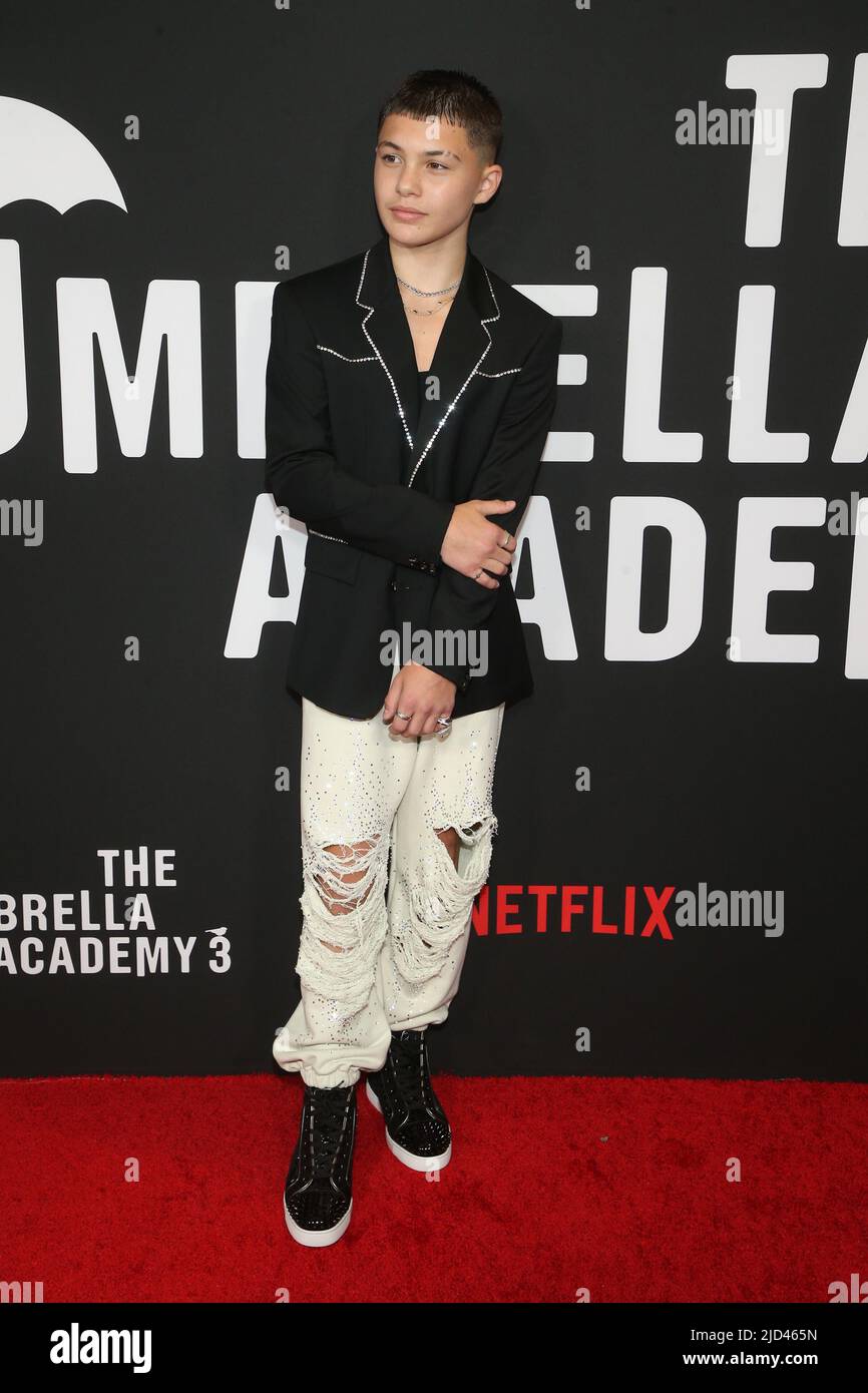 West Hollywood, USA. 17th June, 2022. Javon Walton at the Netflix ...