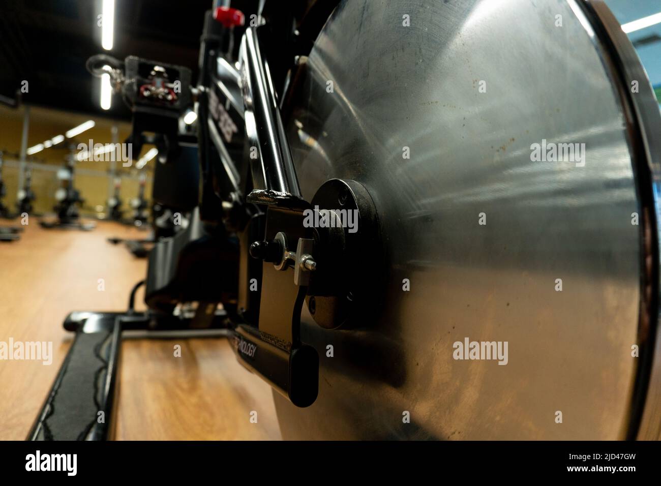 Exercise cardio wheel gym bike fitness workout healthy athlete loss ...