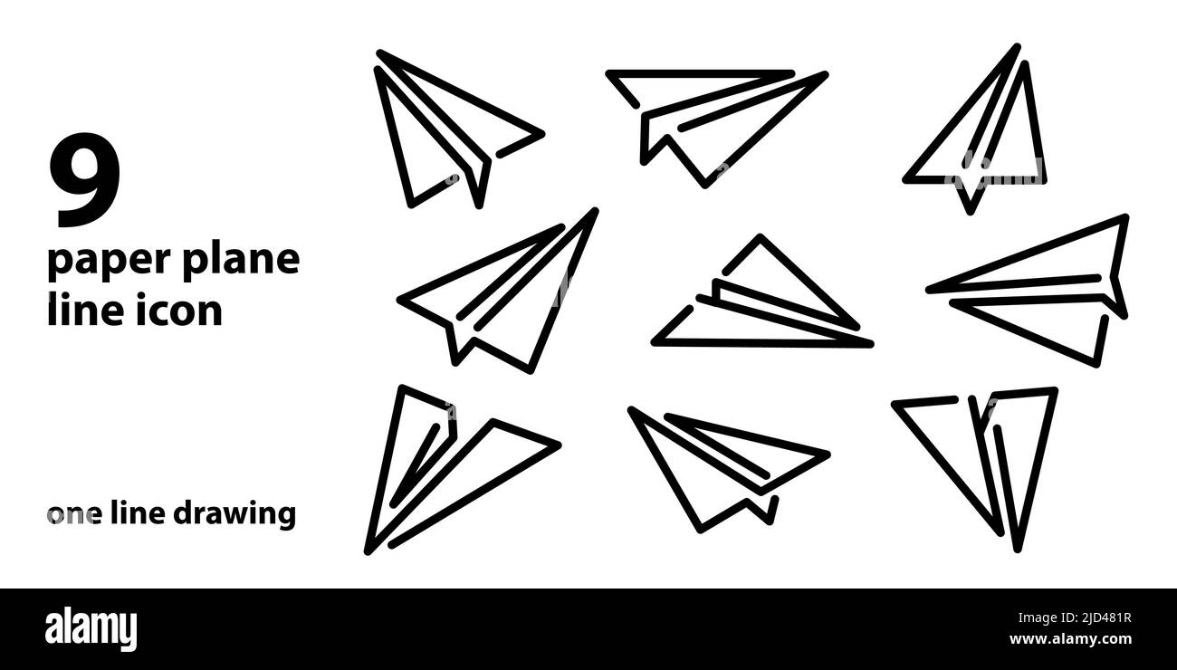 Paper Plane Illustration
