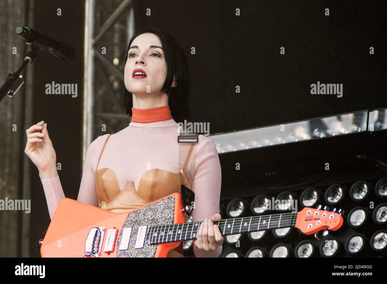 St. Vincent (Annie Clark) performs live on stage at Way Out West ...