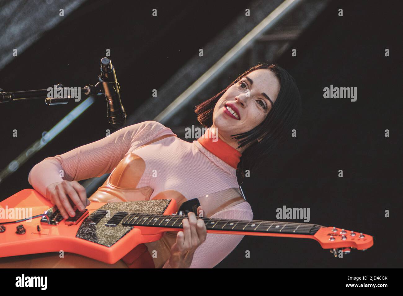 St. Vincent (Annie Clark) performs live on stage at Way Out West ...