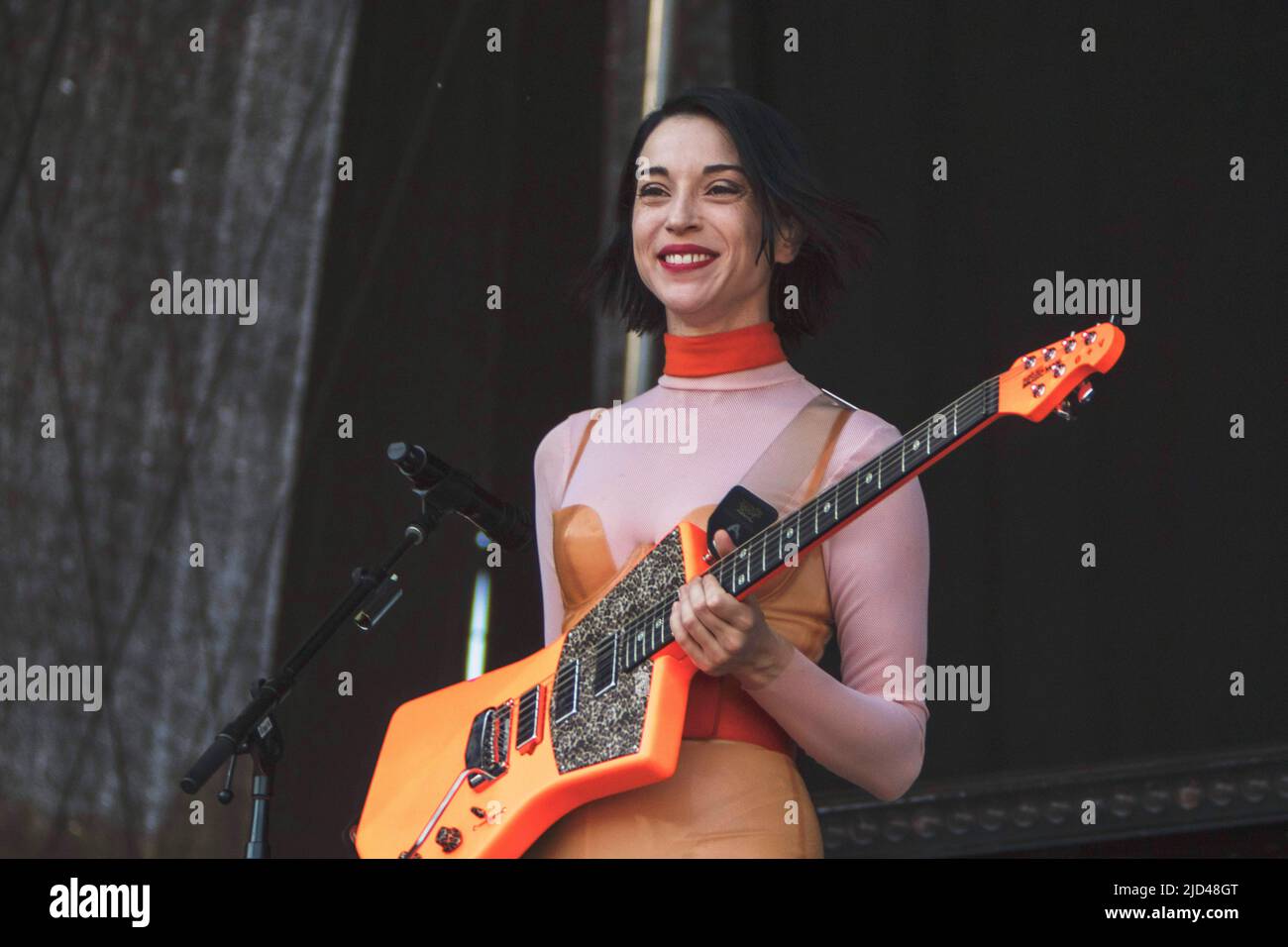 St. Vincent (Annie Clark) performs live on stage at Way Out West ...