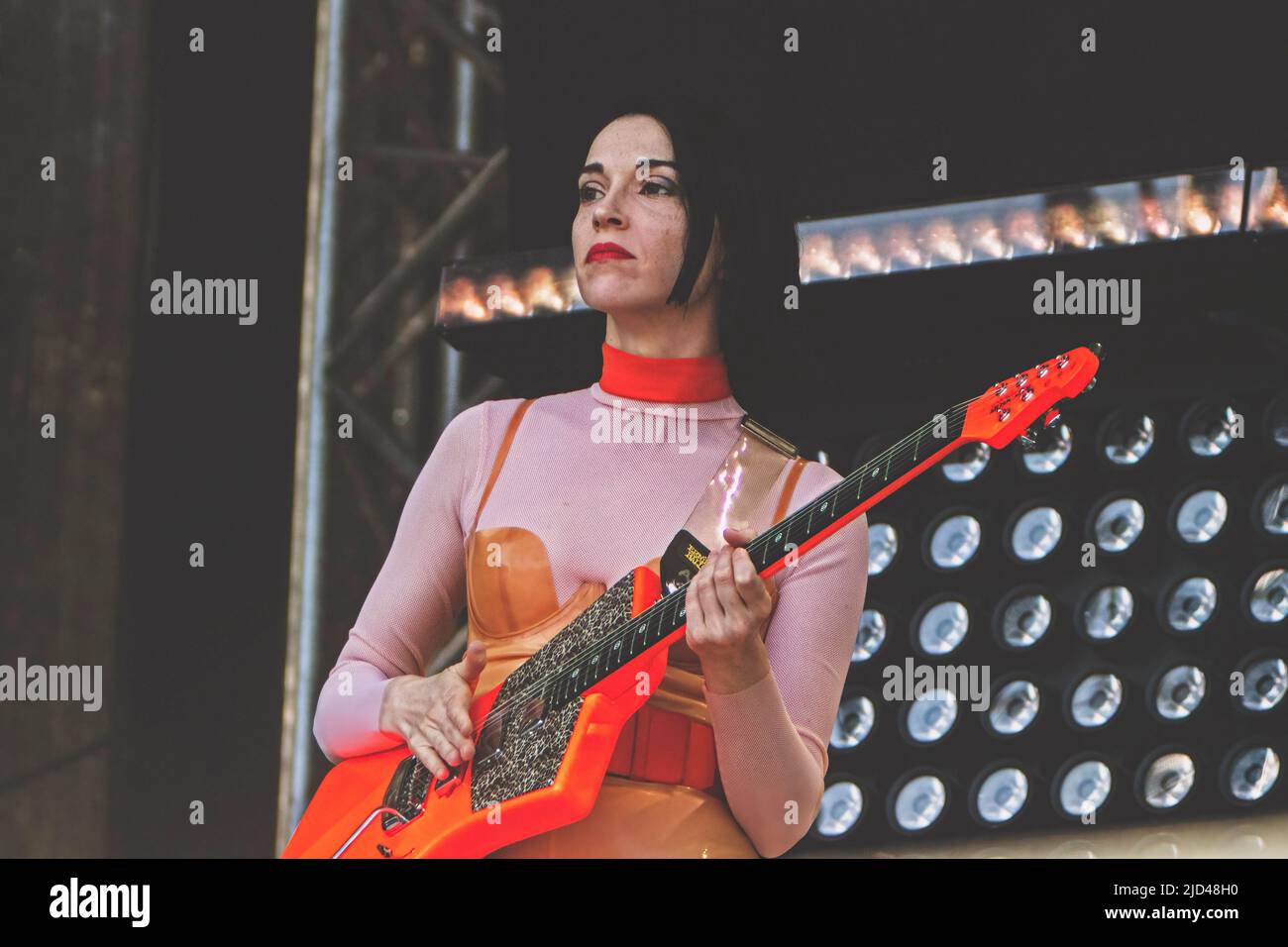 St. Vincent (Annie Clark) performs live on stage at Way Out West ...