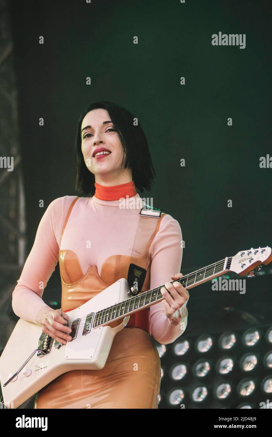 St. Vincent (Annie Clark) performs live on stage at Way Out West ...