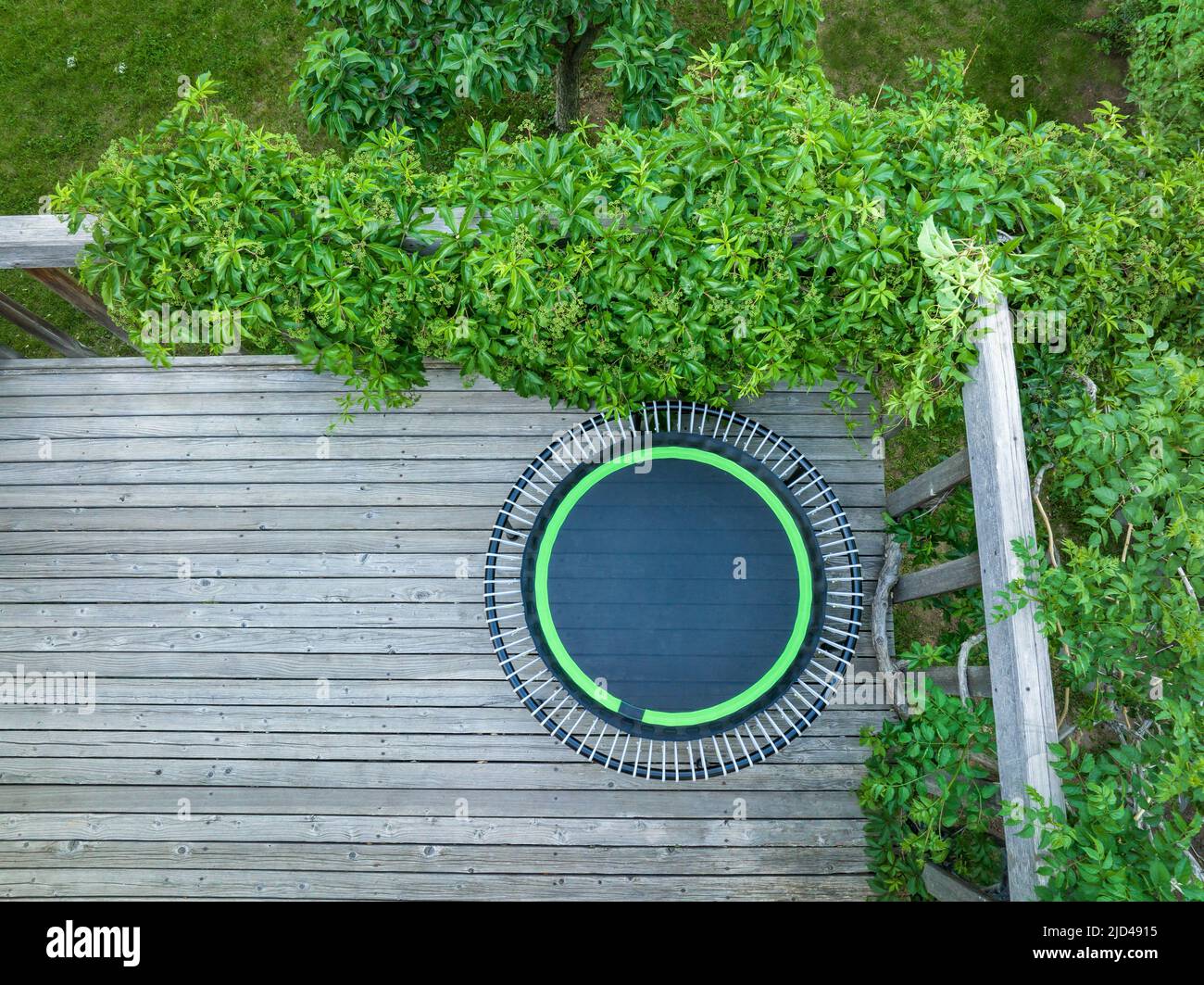 Mini trampoline workout hi-res stock photography and images - Alamy