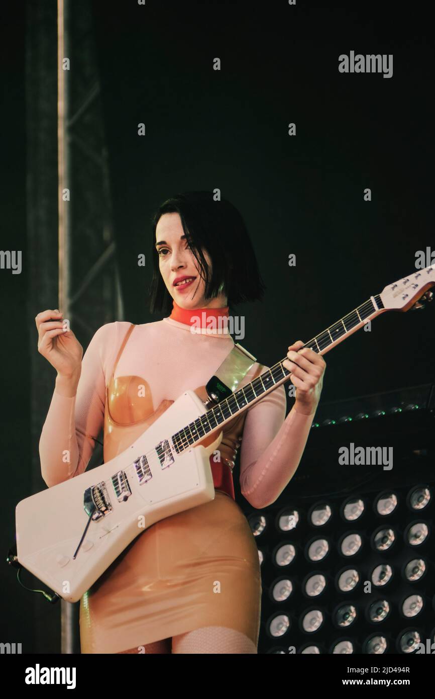 St. Vincent (Annie Clark) performs live on stage at Way Out West ...