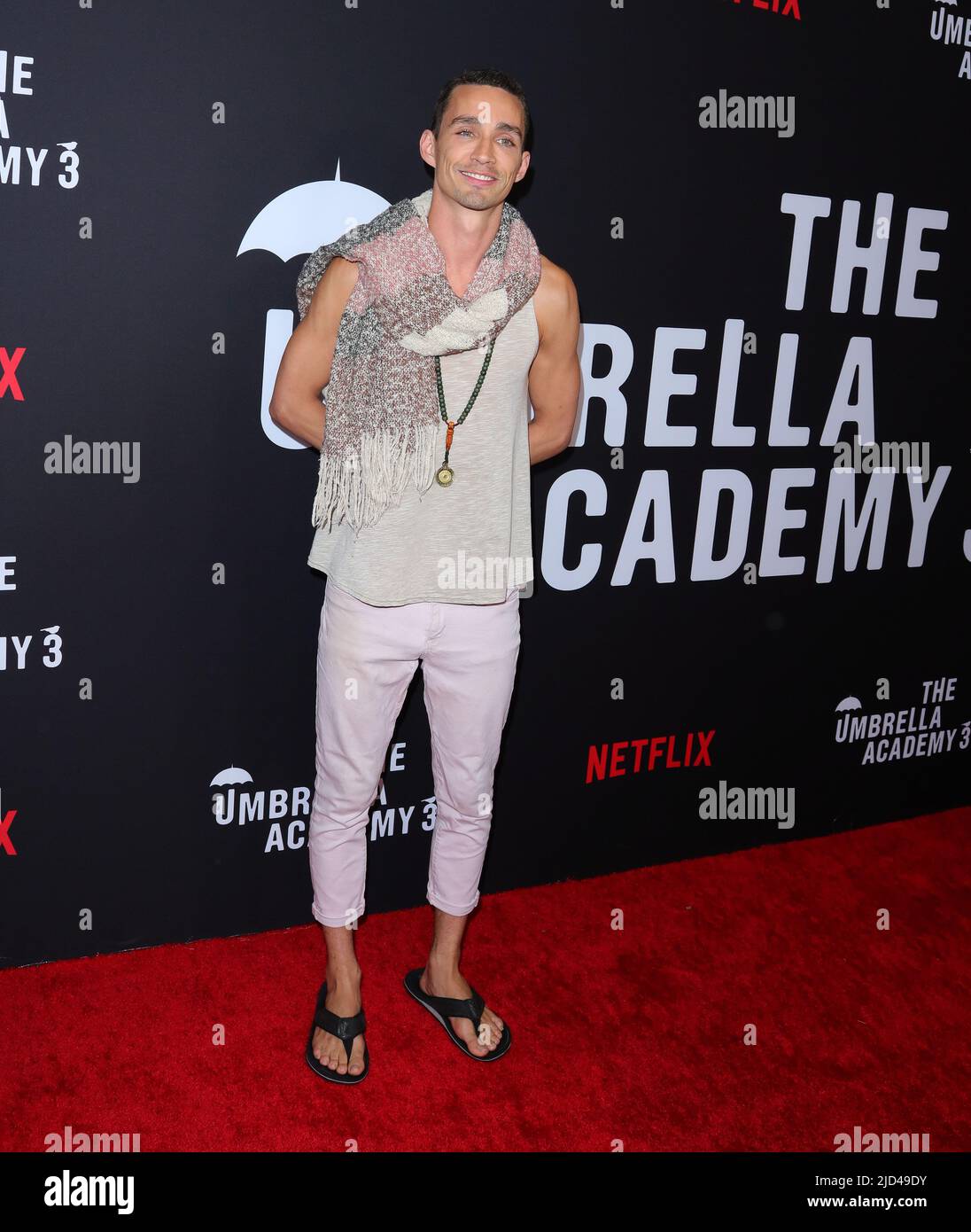 California, USA. 17th June, 2022. Robert Sheehan arrives at The ...