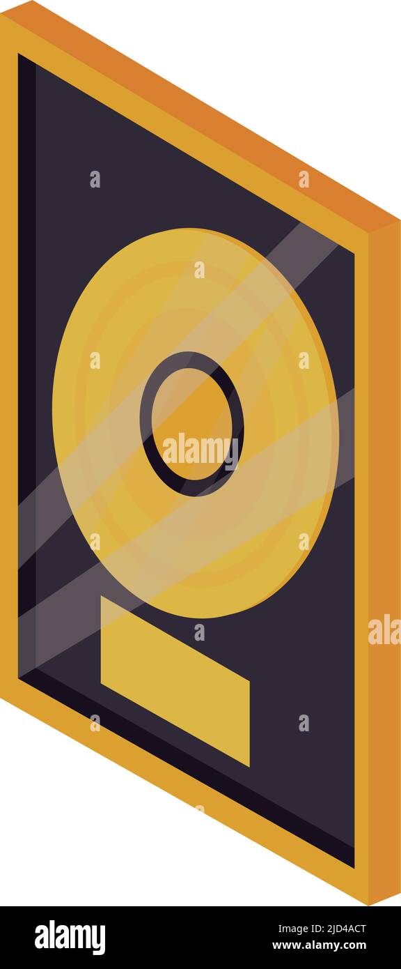 golden disk design Stock Vector Image & Art - Alamy