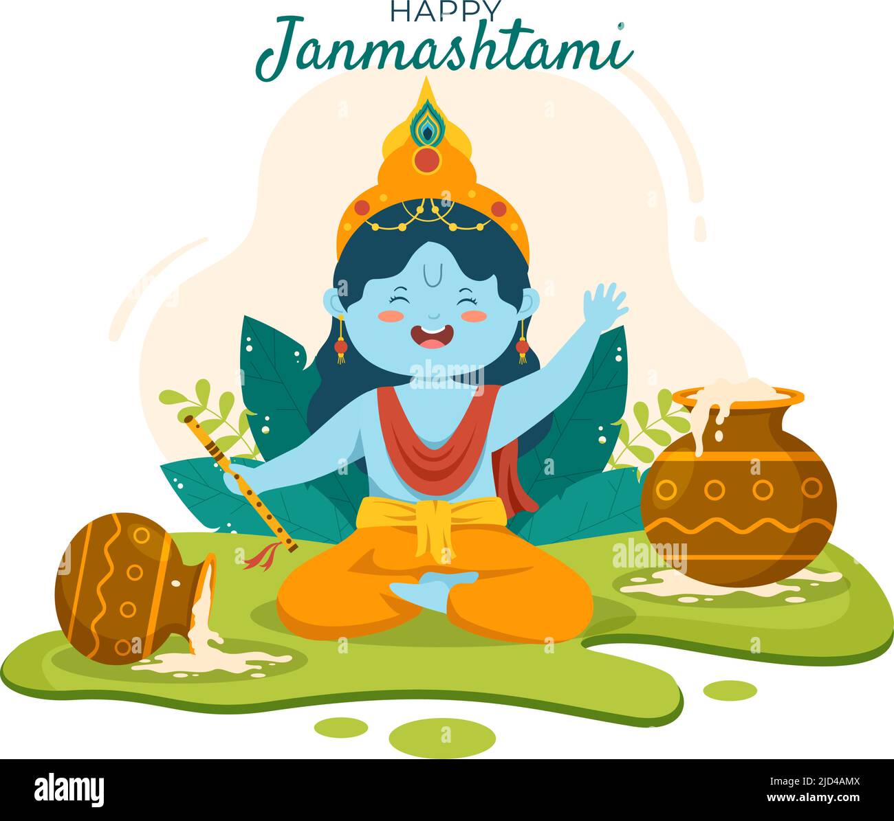 Mahabharata illustration Stock Vector Images - Alamy