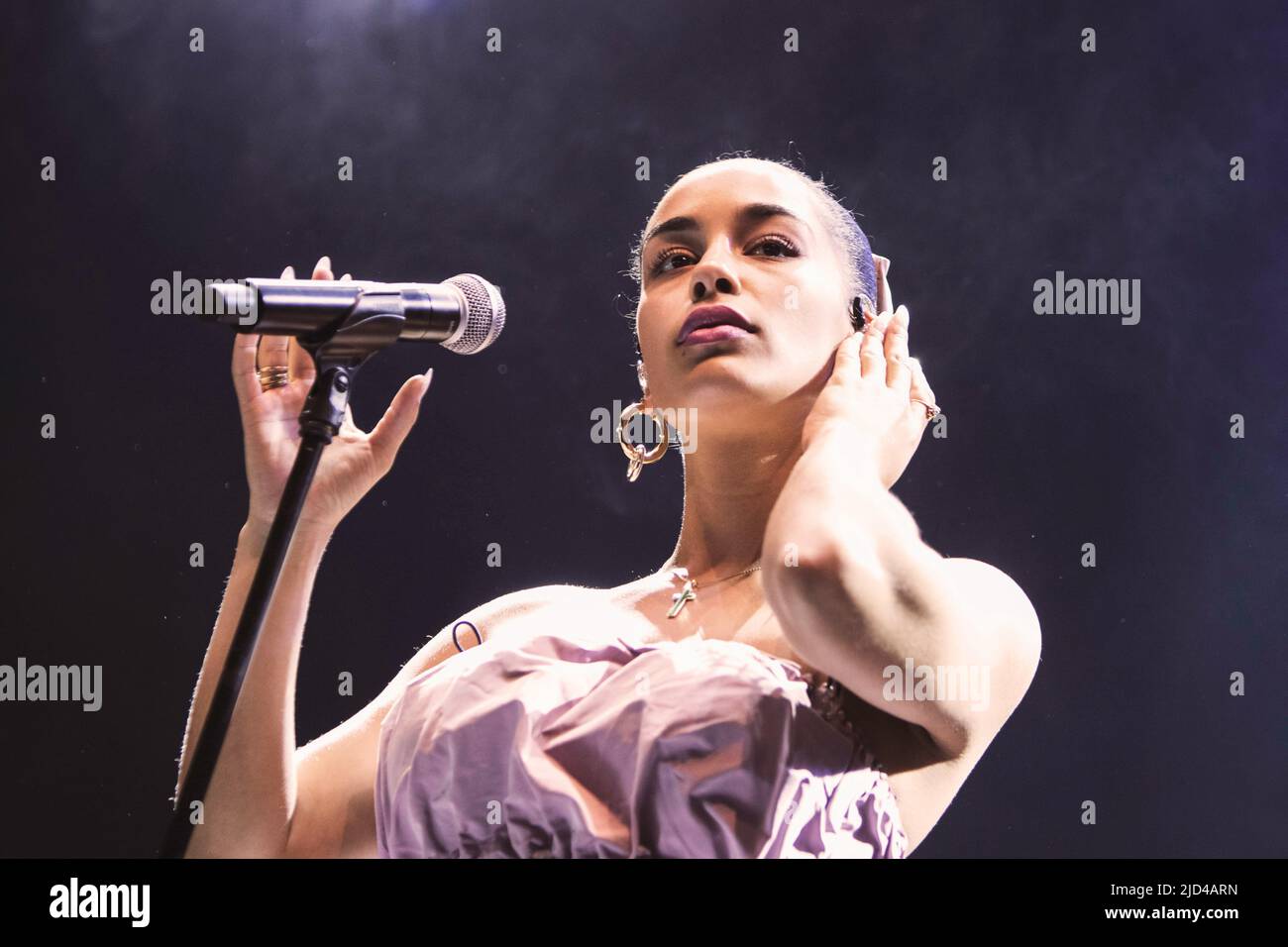 Gothenburg, Sweden. 09th Aug, 2018. Jorja Smith performs live on stage ...