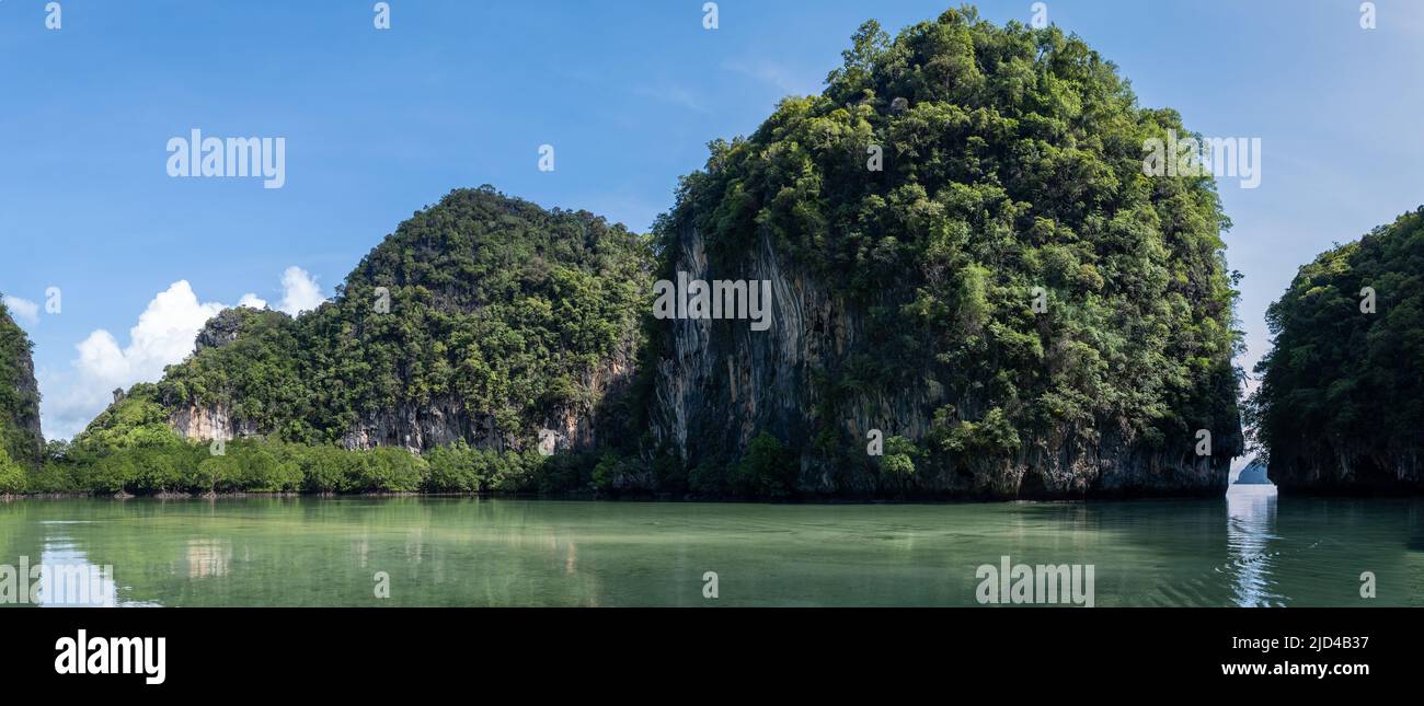 Koh Hong Lagoon Krabi Thailand. Koh Hong island is famous tour lagoon ...