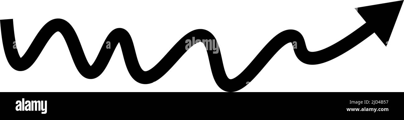 Gradual arrow Stock Vector Images - Alamy