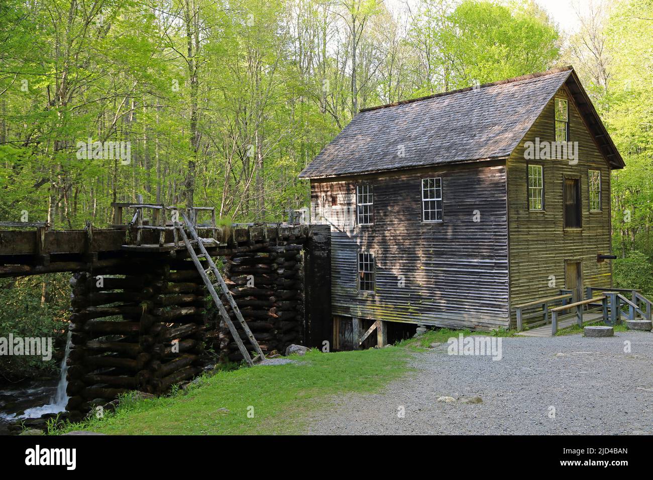 Mingus Mill - North Carolina Stock Photo - Alamy