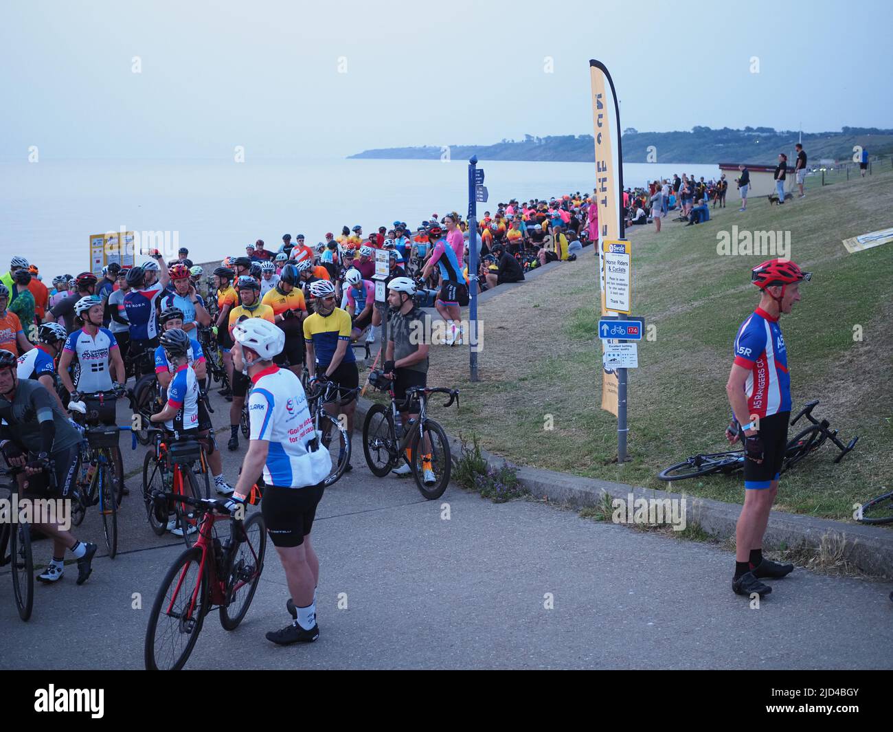 Minster on Sea, Kent, UK. 18th June, 2022. 'Chase the Sun South' is an ...