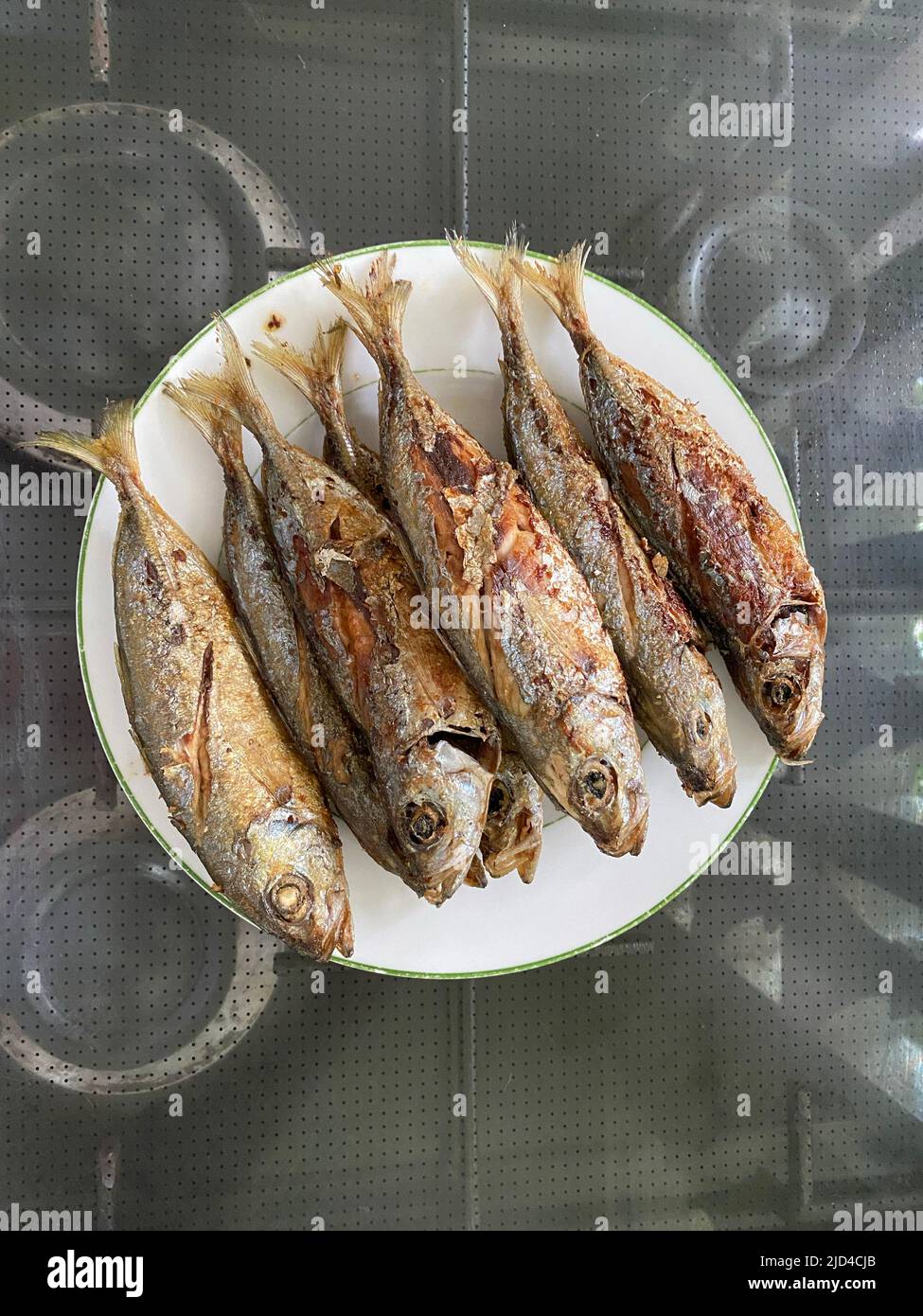 Photo of fried tamarong, matambaka, mackerel scad or decapterus ...