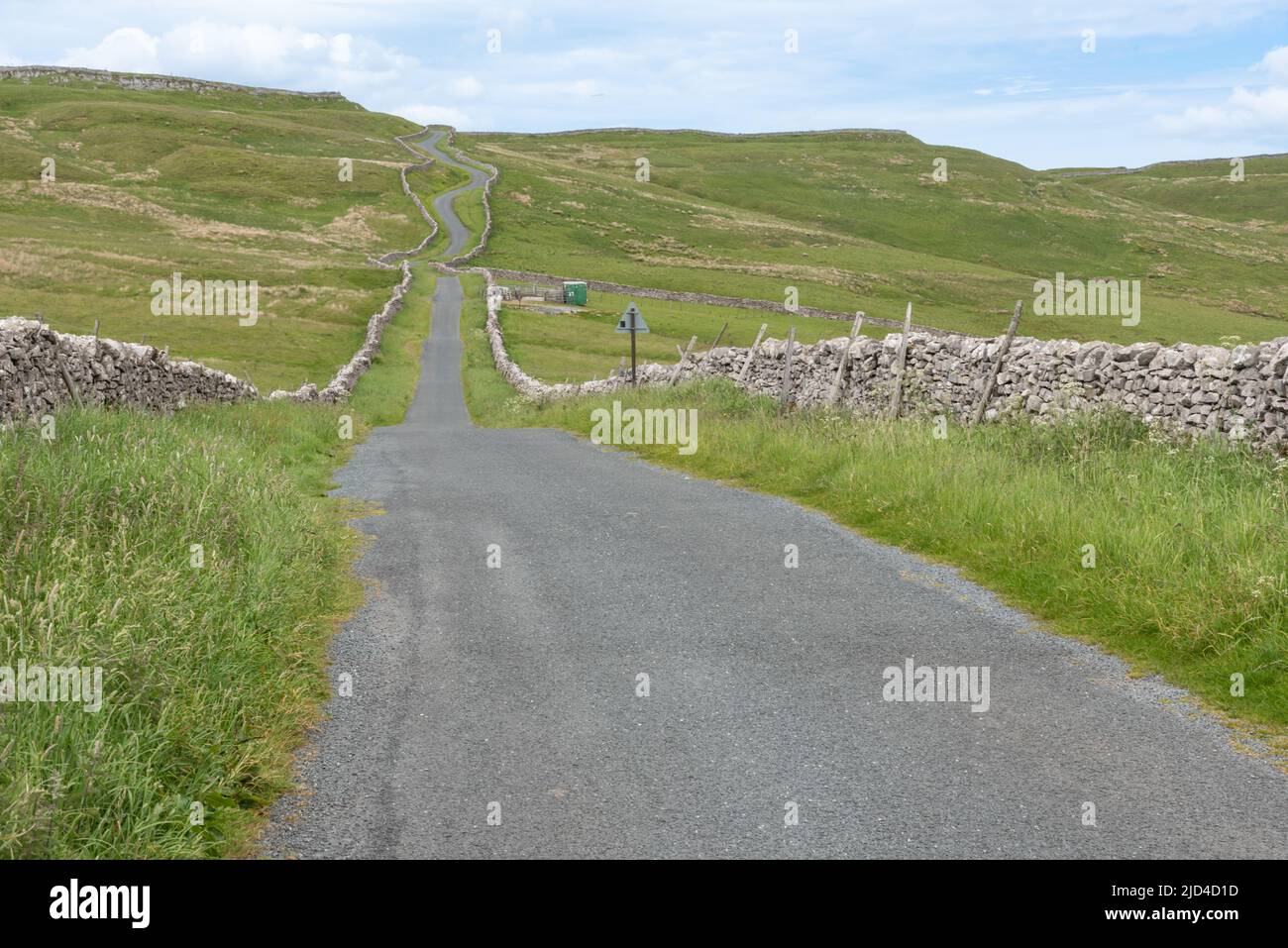 Open road over the Dales Stock Photo - Alamy