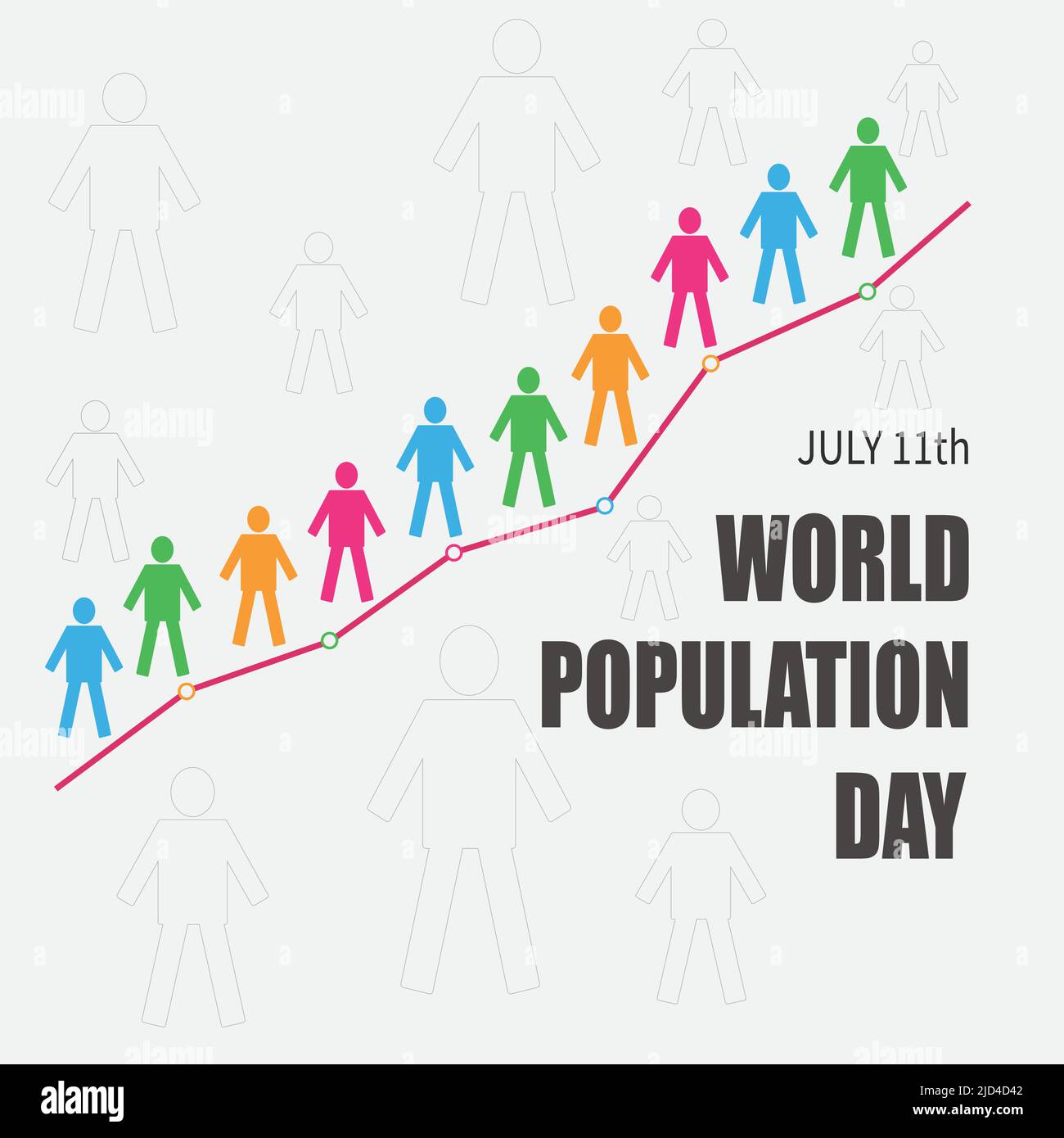 Illustration,Poster Or banner Of World Population day Stock Vector ...
