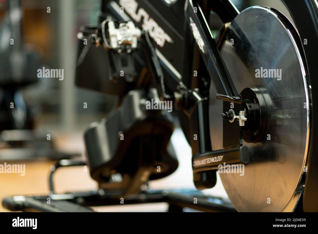 Exercise cardio wheel gym bike fitness workout healthy athlete loss ...