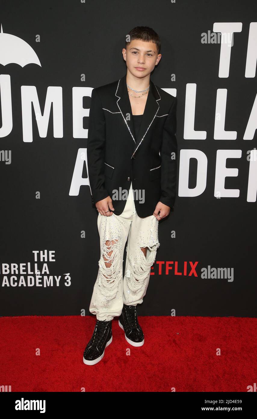 17 June 2022 - West Hollywood, California - Javon Walton, the Netflix ...