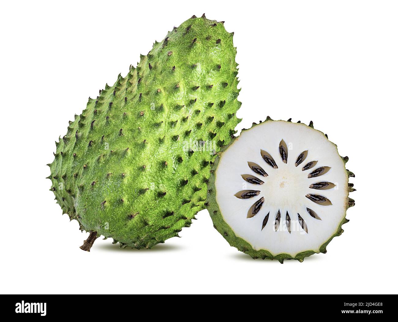 Annona muricata.Soursop fruit (Sugar Apple ,custard apple ) isolated on ...