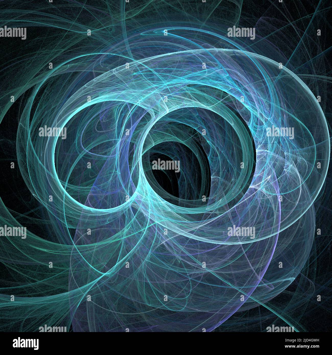 fantastic space blue planet illustration, star system, color graphics ...