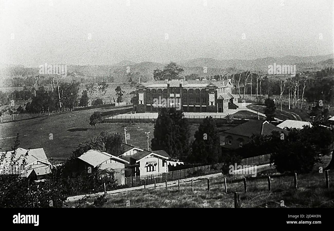 Murwillumbah High School in New South Wales, Australia, showing the ...