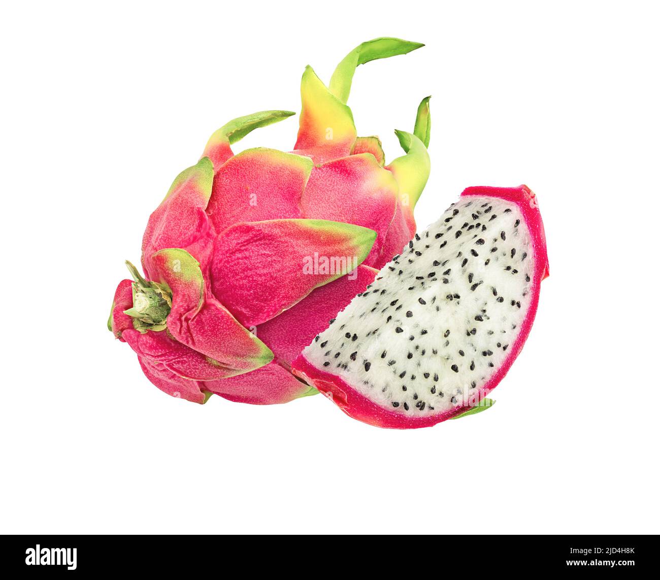 Dragon fruit isolated on white background Stock Photo - Alamy