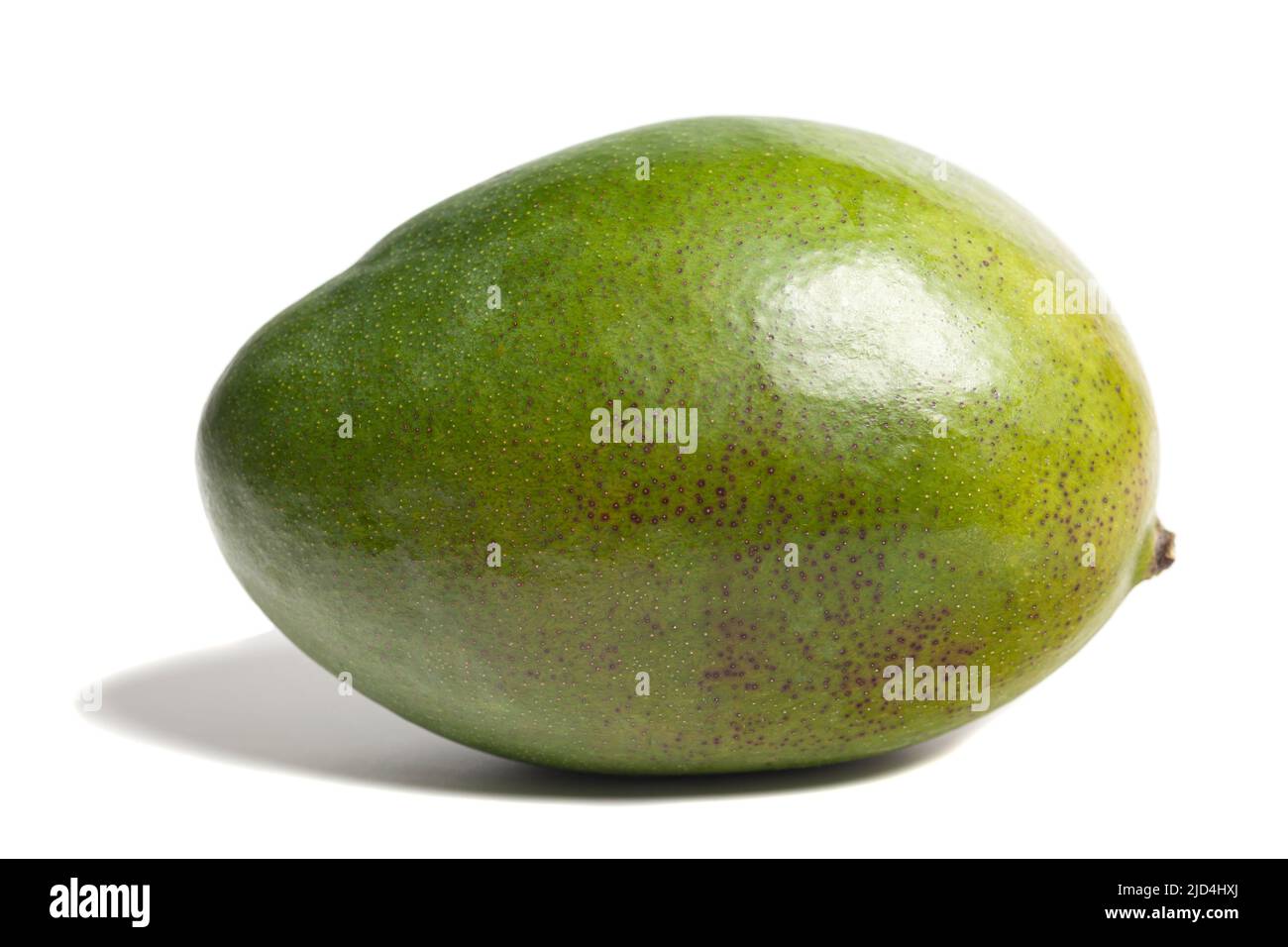 Fresh green mango fruit isolated on white background Stock Photo - Alamy