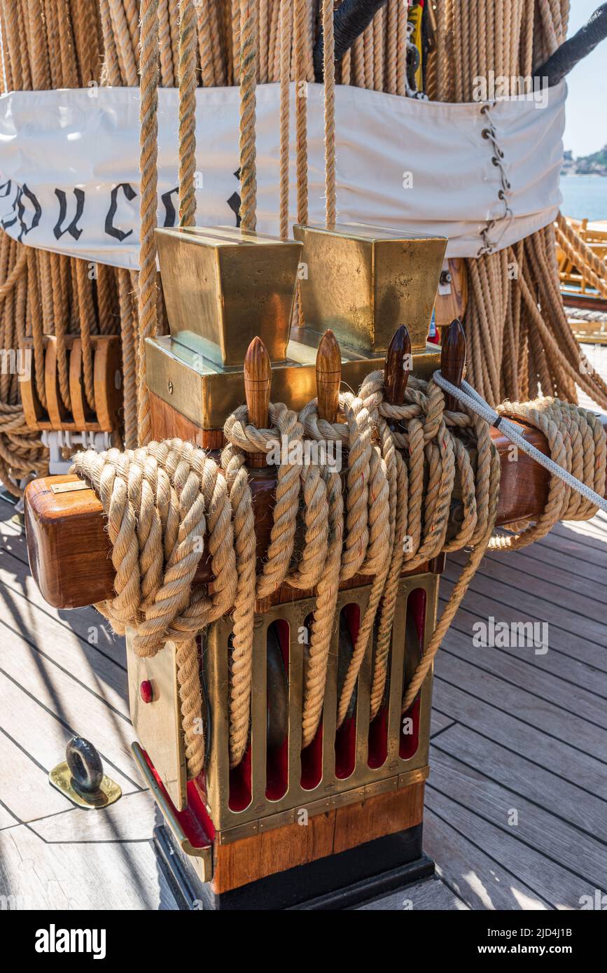 The Amerigo Vespucci is a sailing ship of the Navy built as a training ...