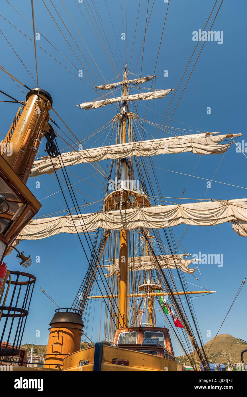 The Amerigo Vespucci is a sailing ship of the Navy built as a training ...