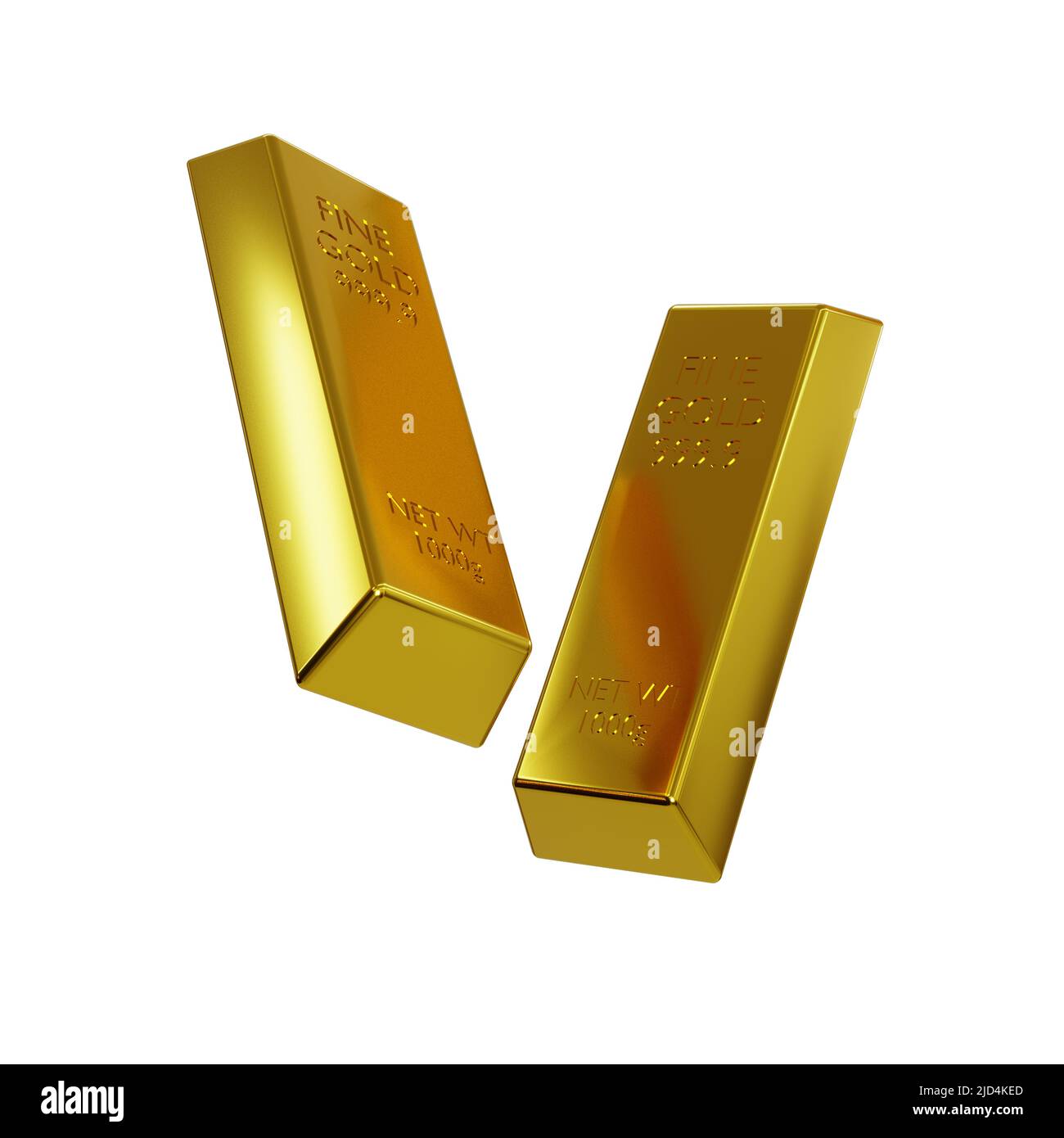 Gold Bars clipping path on white background, Gold Bars and investment ...