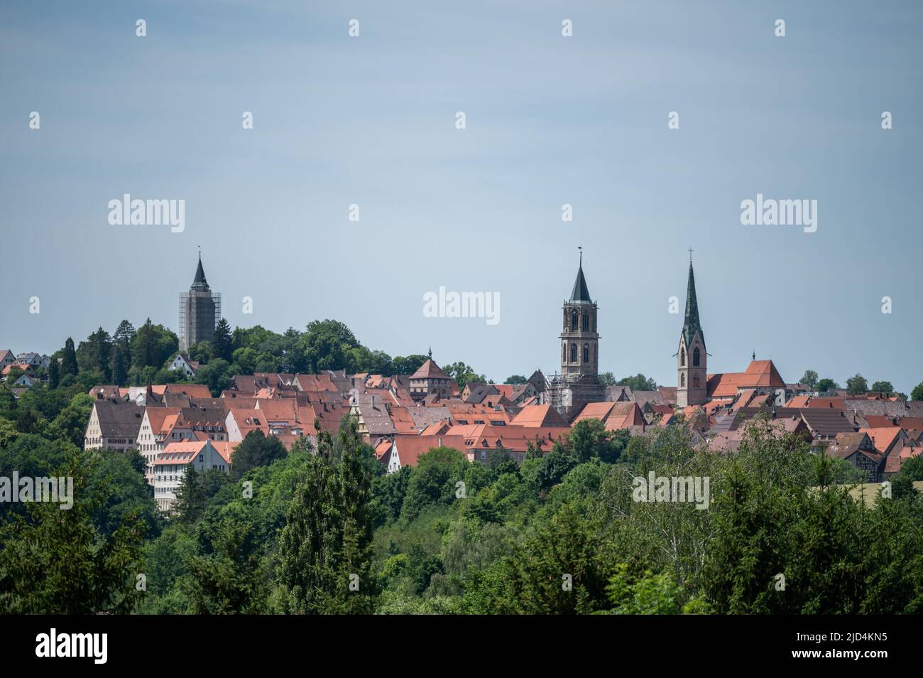 17 June 2022, Baden-Wuerttemberg, Rottweil: The Historic City of ...
