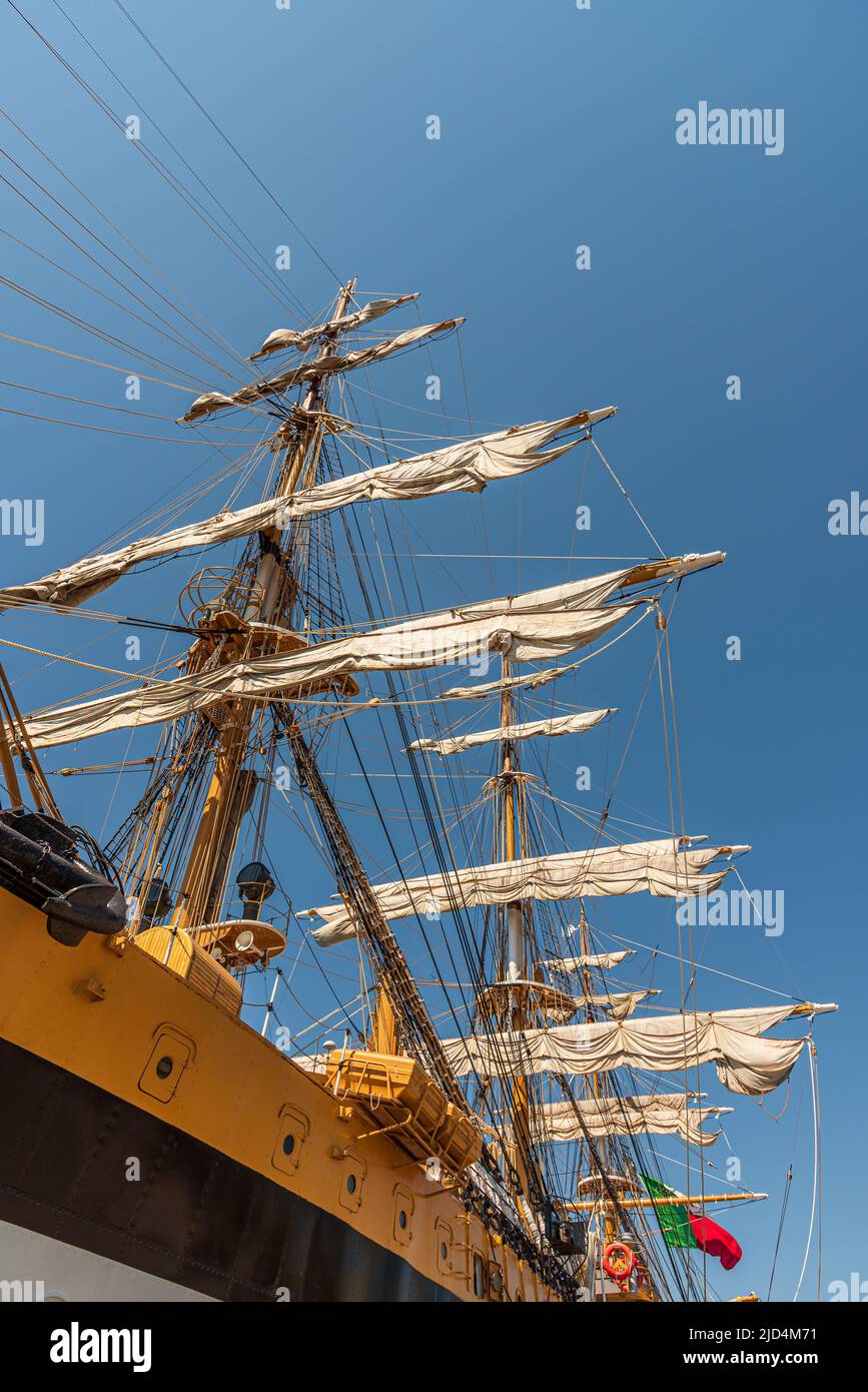 The Amerigo Vespucci is a sailing ship of the Navy built as a training ...