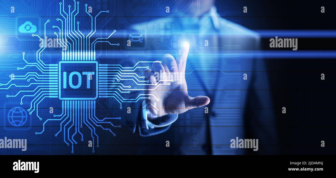 IOT Internet of things Digital transformation Modern Technology concept ...