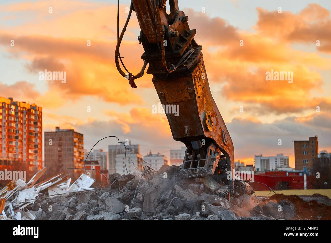 Hydraulic construction stones hi-res stock photography and images - Alamy