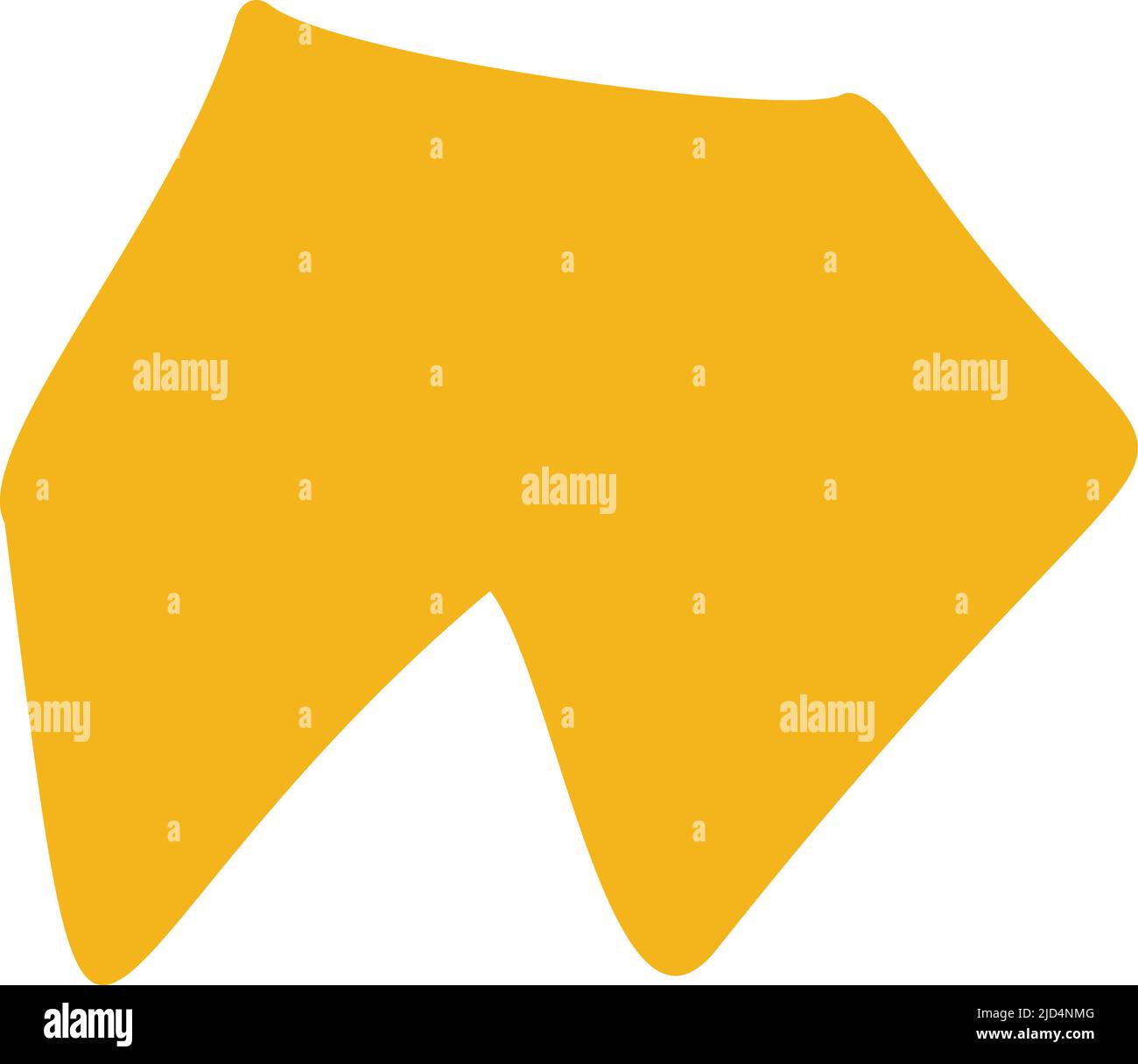 Polygonal angular geometric shape. Irregular Handdrawn Freeform Stock ...