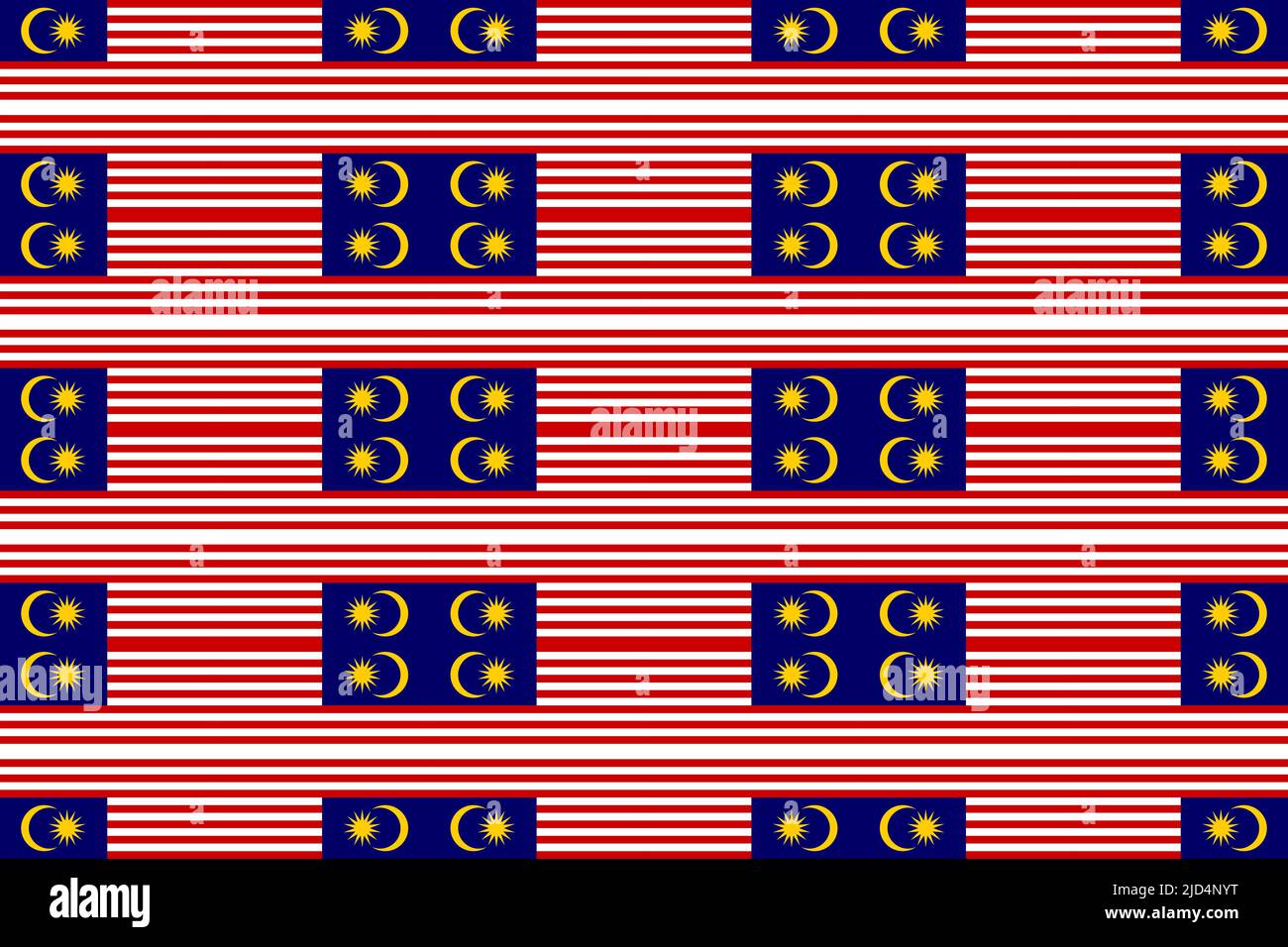 Geometric pattern in the colors of the national flag of Malaysia. The ...