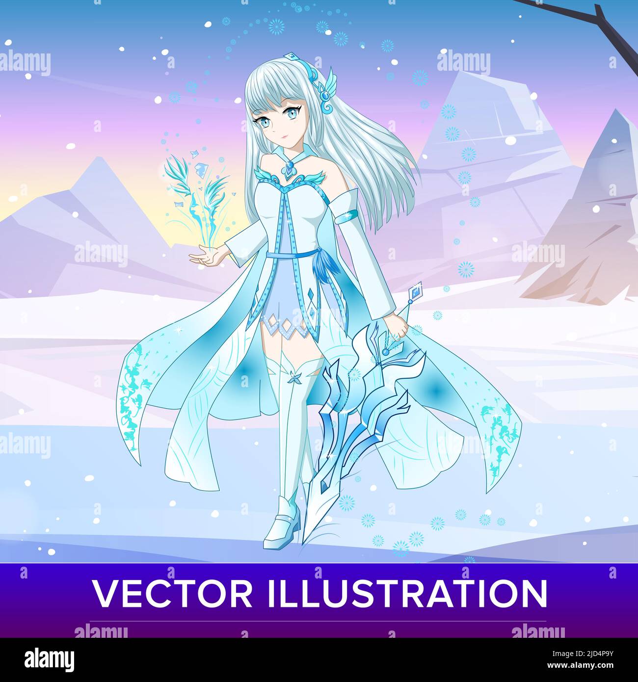 Anime Winter Princess