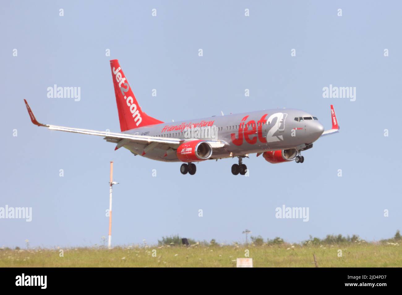 Jet2 plane stansted hi-res stock photography and images - Alamy