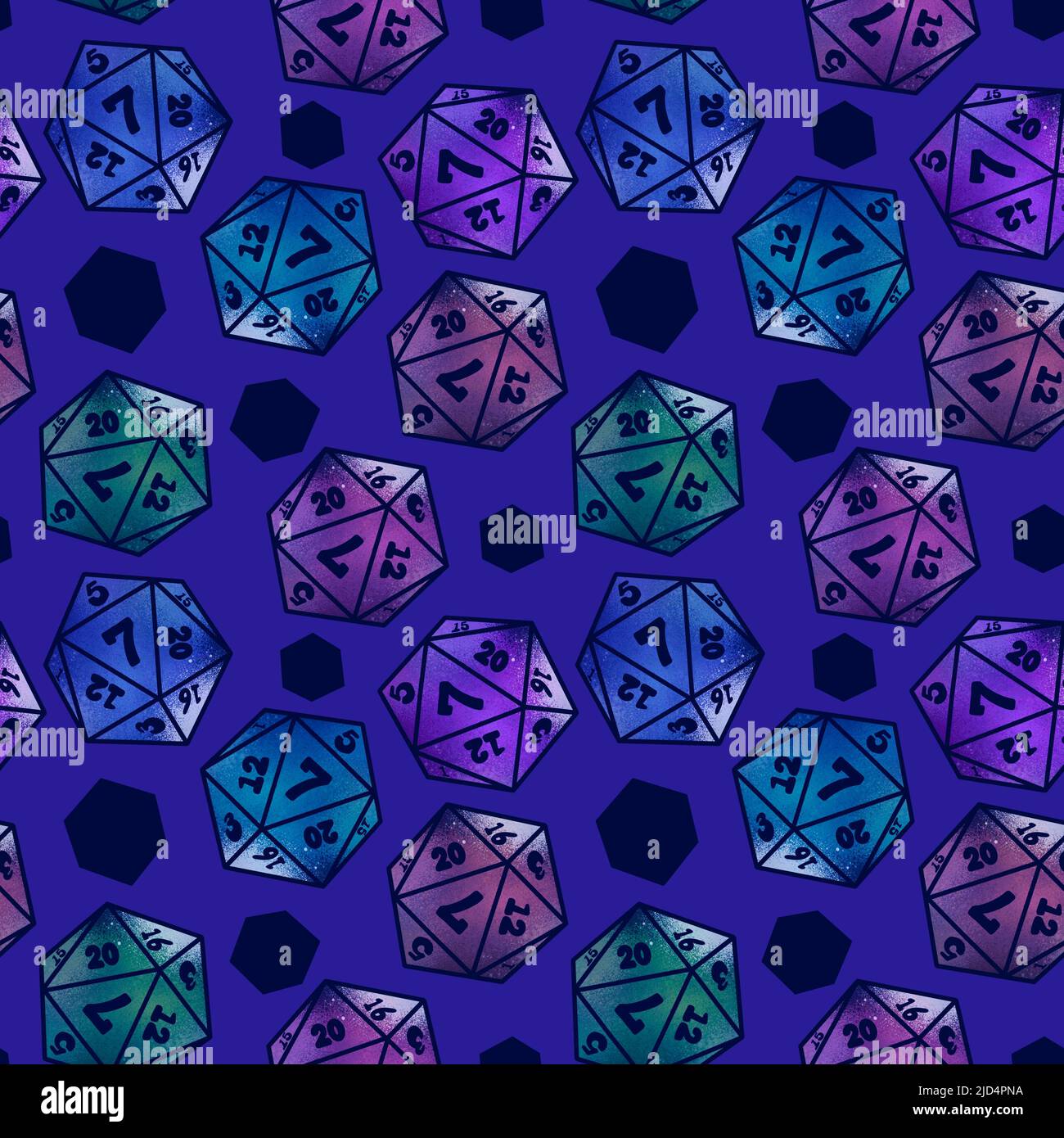 Kids seamless dice pattern for games and cards and fabrics and wrapping ...