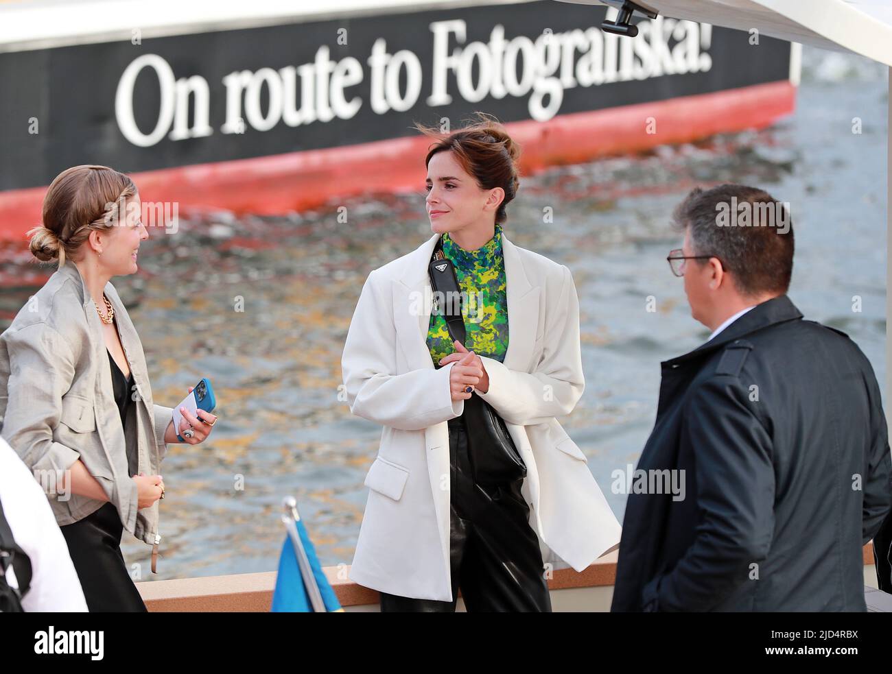 Emma watson seen in stockholm hi-res stock photography and images - Alamy
