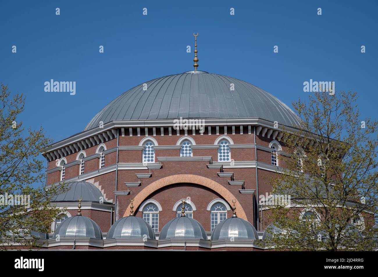 Detail Of The Mosque Aya Sofya At Amsterdam The Netherlands 24-3-2022 ...