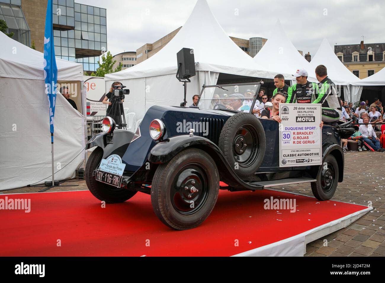 Le Mans Drivers Parade 2022 Stock Photo - Alamy