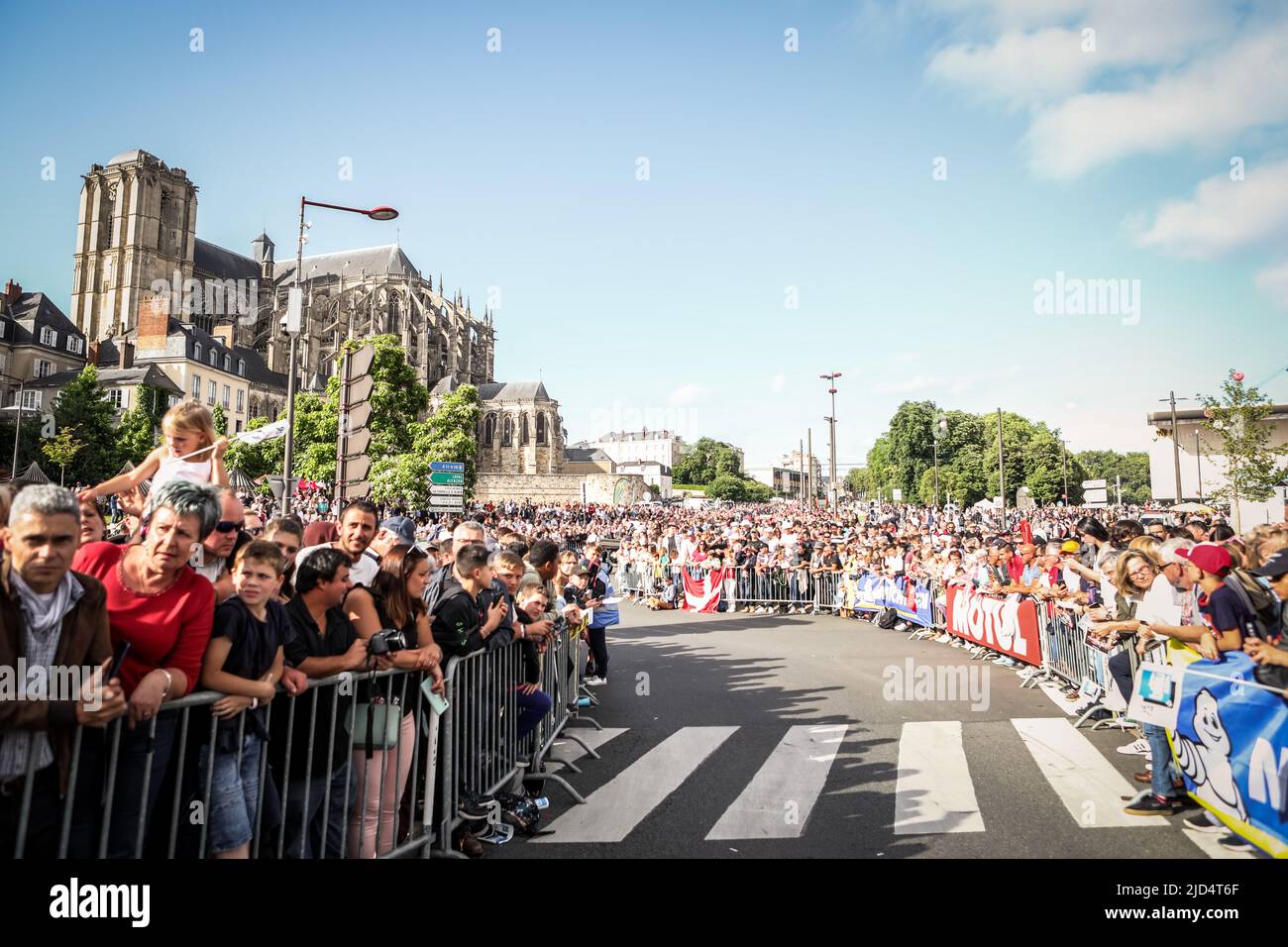Le Mans Drivers Parade 2022 Stock Photo - Alamy