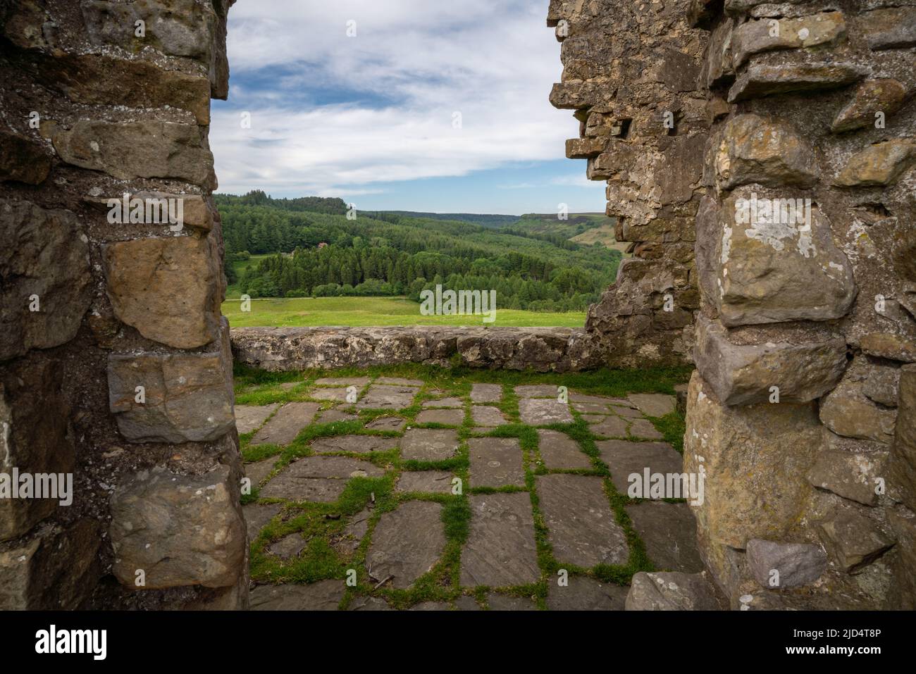 Skelton Tower on the North York moors in England Stock Photo - Alamy