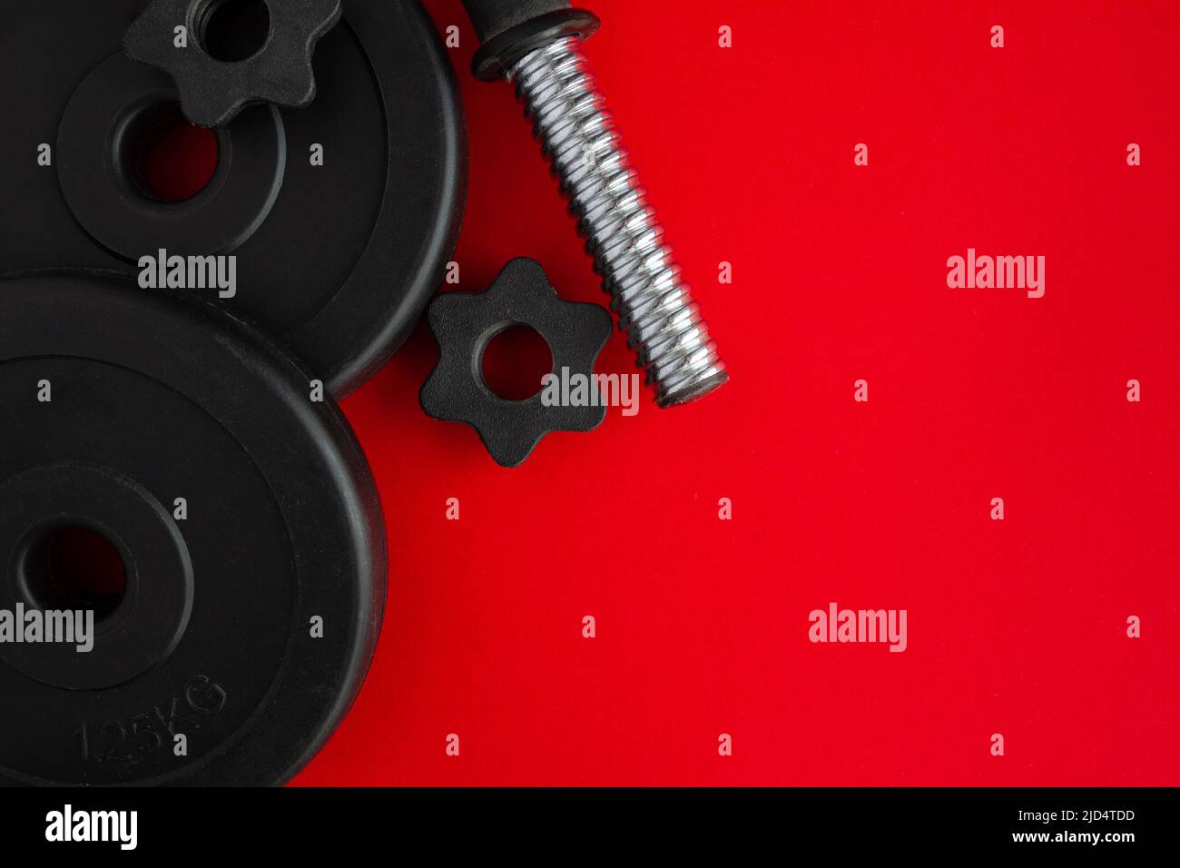 Red gym equipment hi-res stock photography and images - Alamy