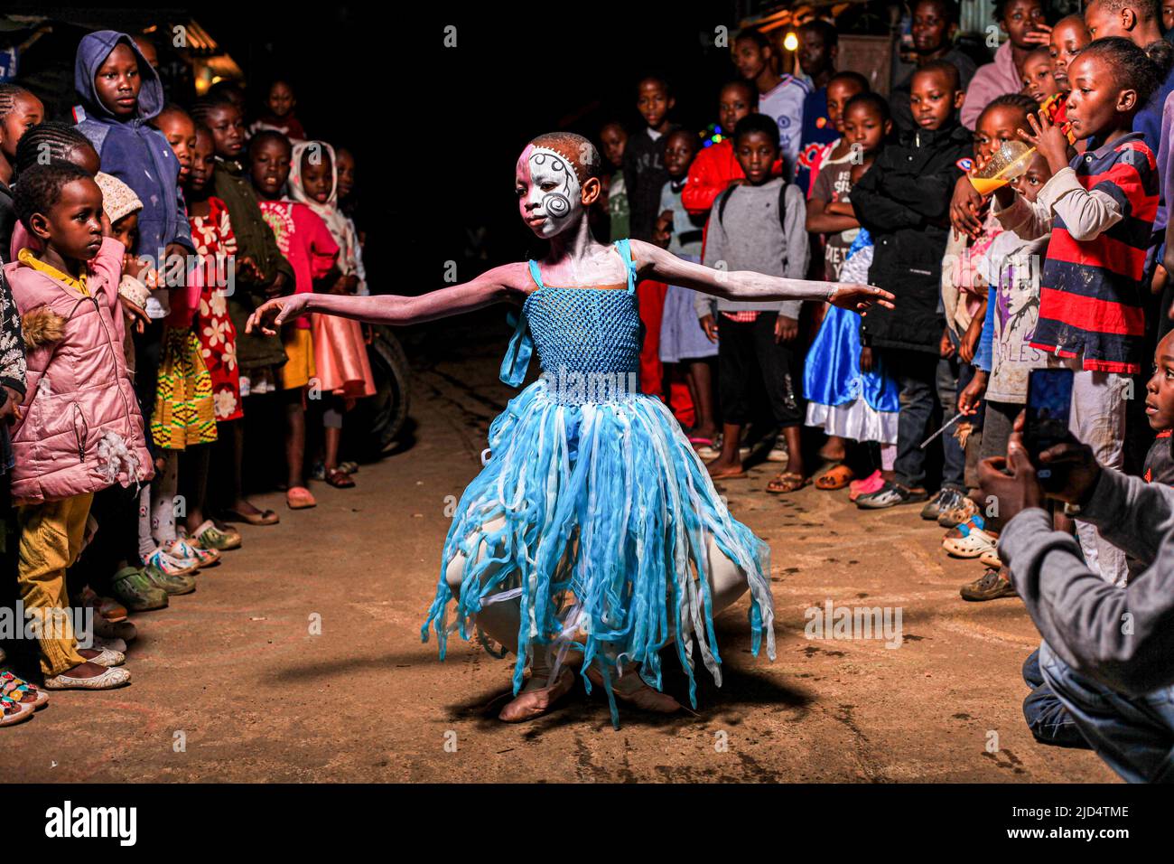 Young ballerina Marion Adhiambo (10), shows off her greatest skills ...
