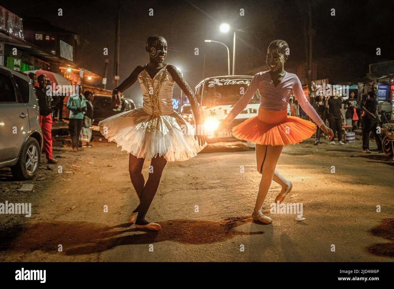 June 11, 2022, Nairobi, Kenya: Young ballerinas from Kibera Slums ...